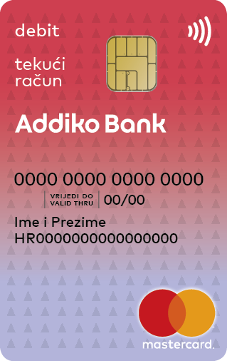 Debit Mastercard - Addiko Bank Hrvatska
